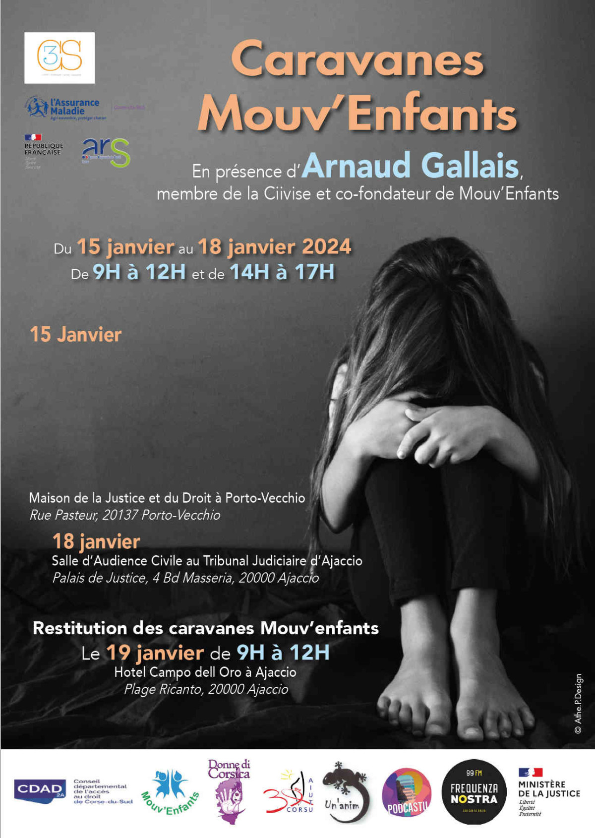 CARAVANES MOUV'ENFANTS d'ARNAUD GALLAIS - Centre Hospitalier d'Ajaccio