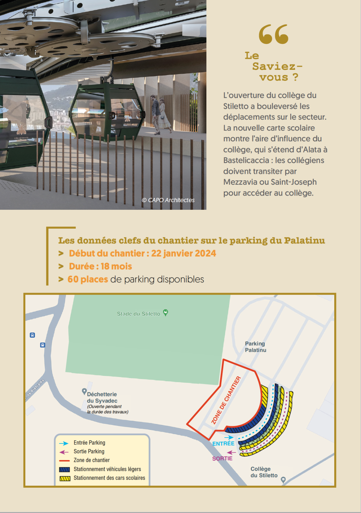 INFO TRAVAUX - TÉLÉPORTÉ ANGELO - Centre Hospitalier d'Ajaccio